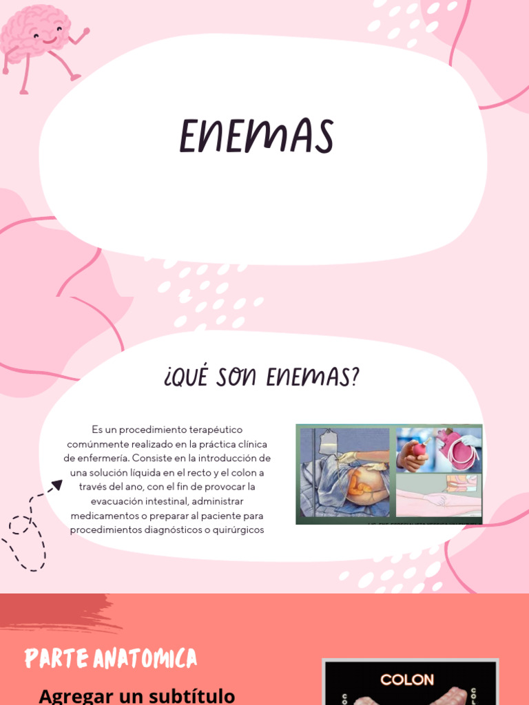 Aplicación de Enemas | PDF
