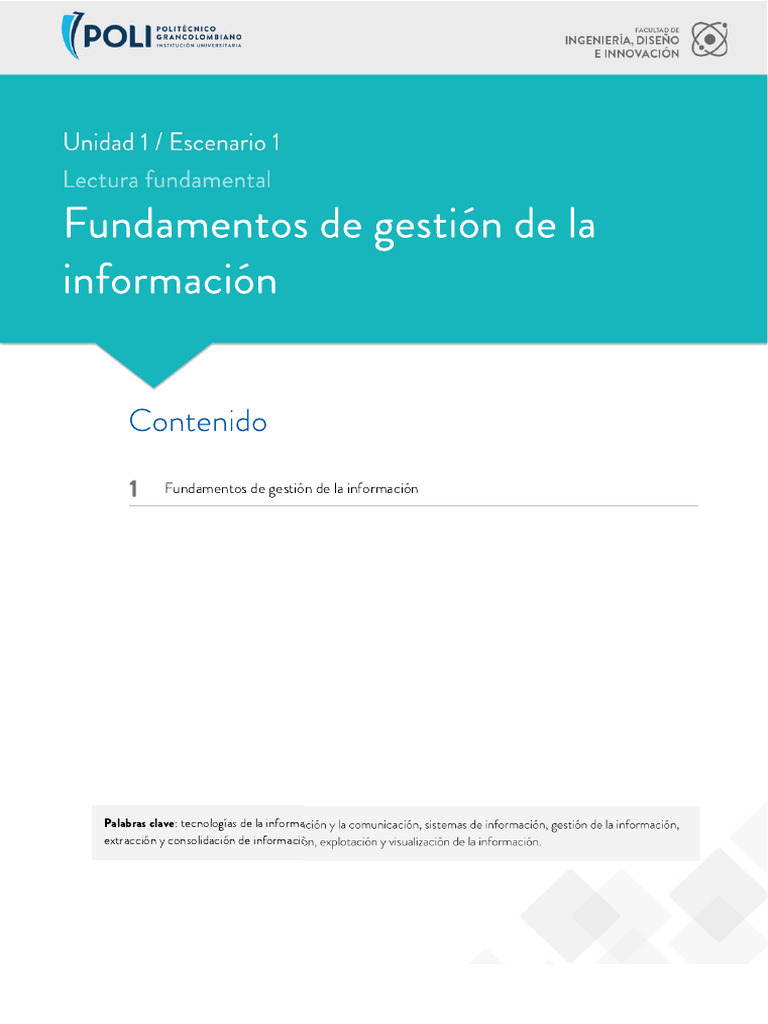 Escenario 1 | PDF