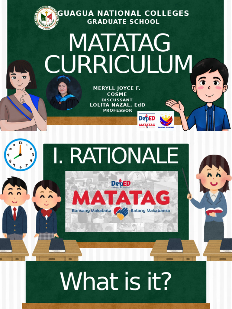 MATATAG CURRICULUM - Issues and Concerns | PDF | Curriculum | Literacy