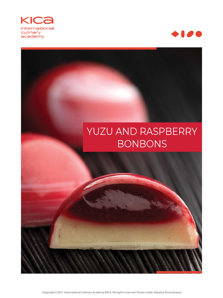 Kica-Yuzu and Raspberry Bonbons - 240127 - 023834 | PDF | Chocolate