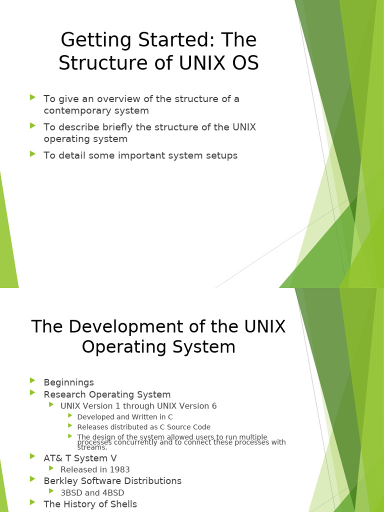 02-Structure of Unix | PDF | Operating System | Central Processing Unit
