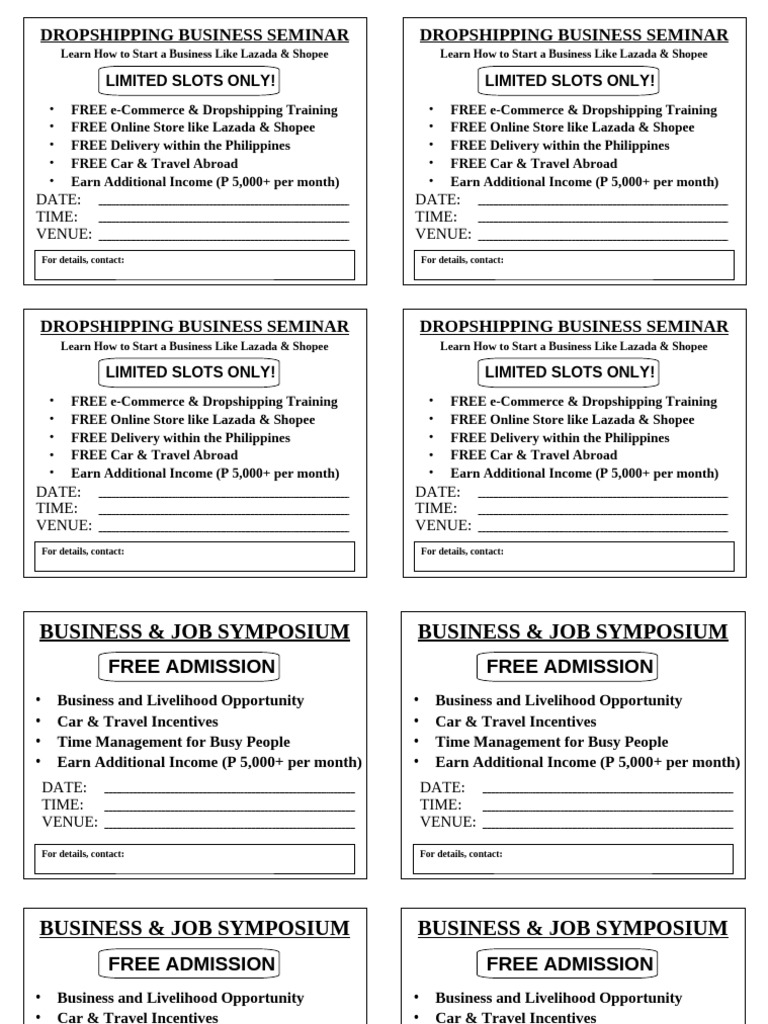 Weevolve Dropshipping Flyers | PDF | Banking Technology | Finance & Money Management