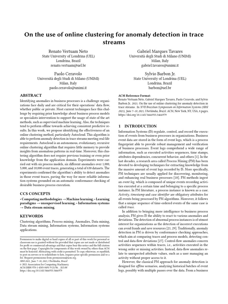 Vertuamneto2021 PDF Cluster Analysis Machine Learning