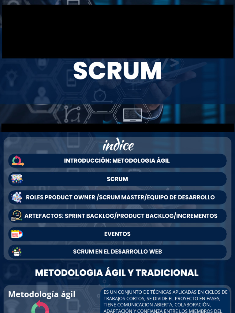 Scrum 1 | PDF | Scrum (desarrollo de software) | Software