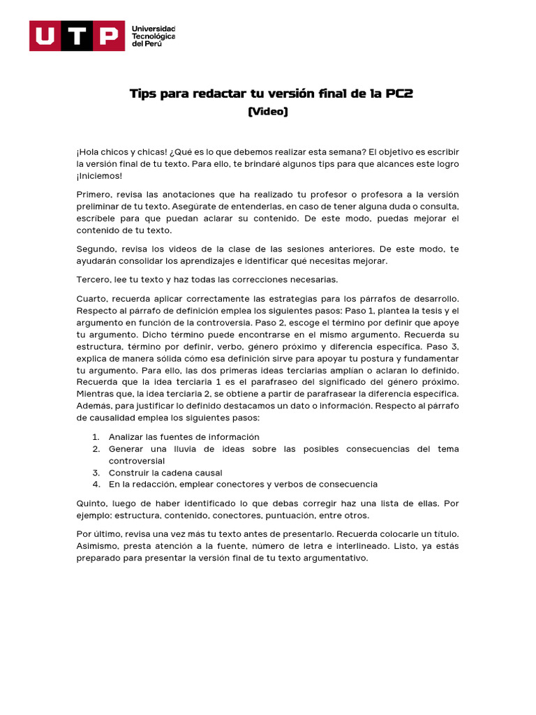 Semana+15+-+Gui VMBUMJ | PDF | Informática