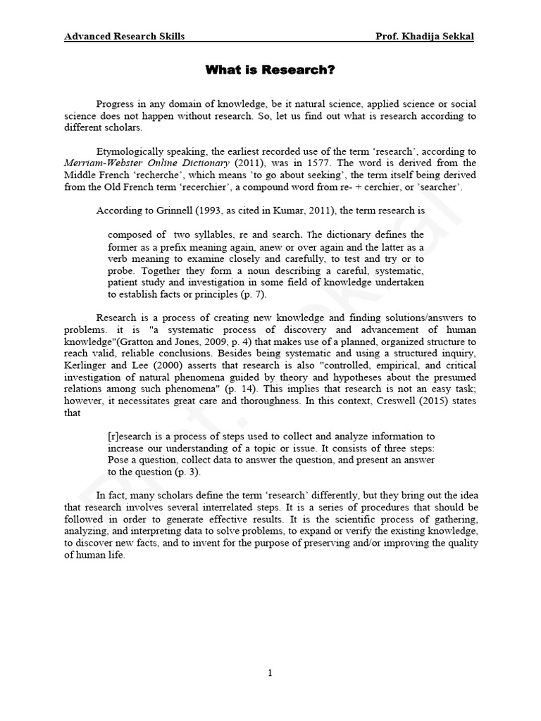 Advanced Research Skills S5 Booklet | PDF | Inductive Reasoning ...