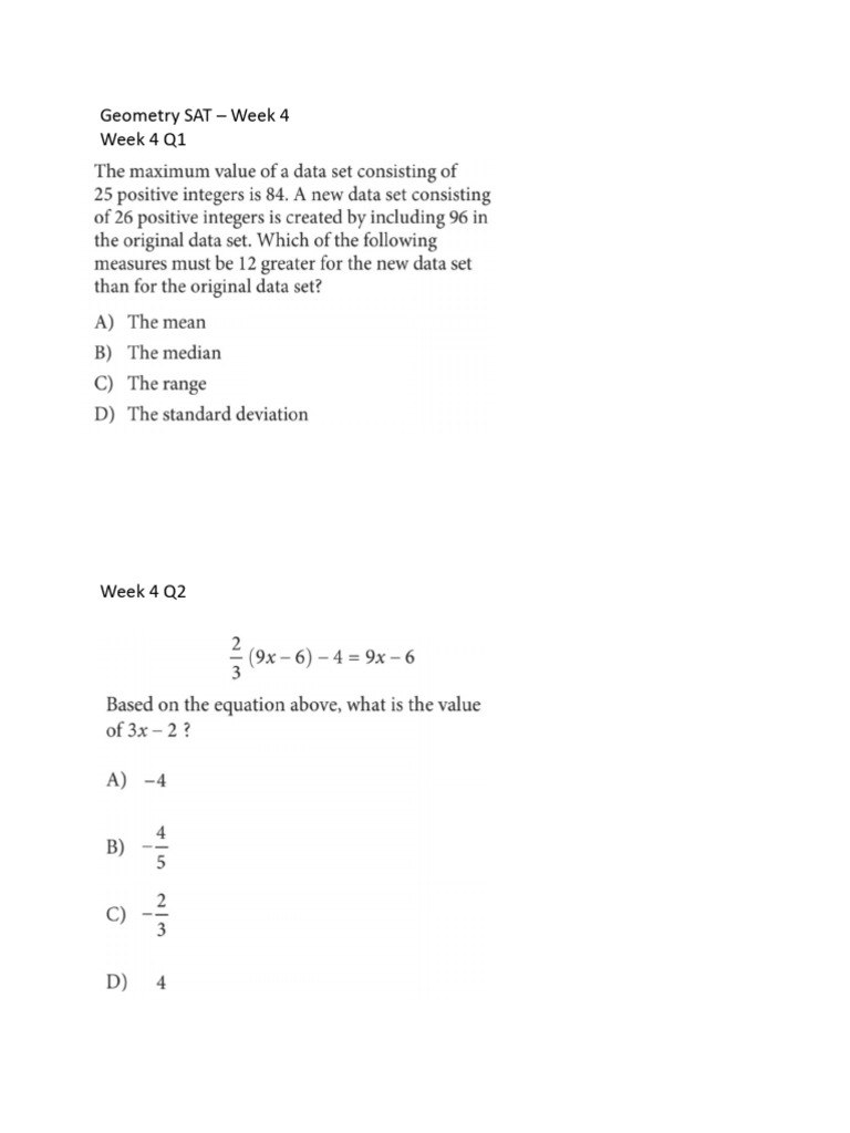 Geometry Week 4 Student | PDF