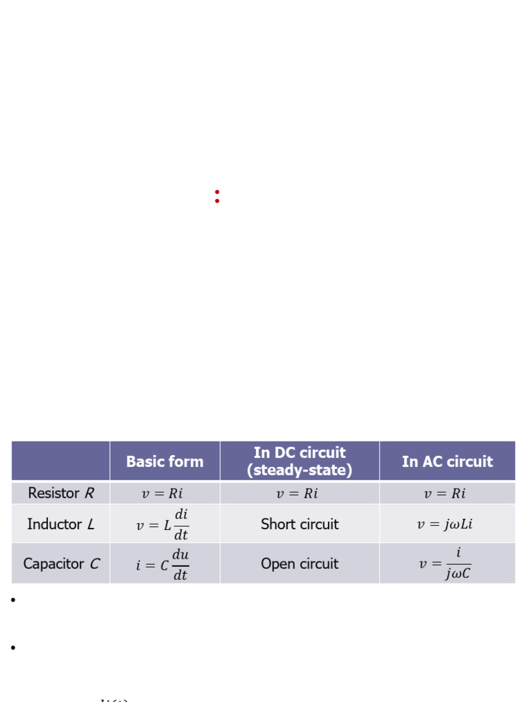 Tutorial 5 AC Circuit Components | PDF | Electrical Network | Capacitor