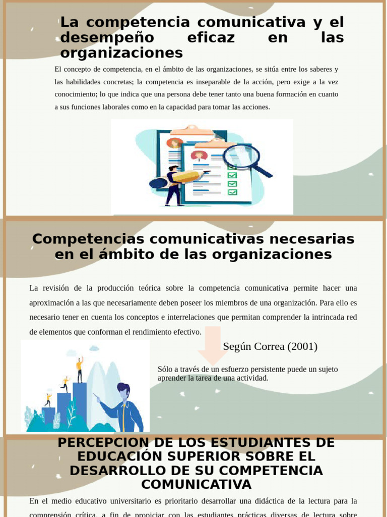 La Competencia Comunicativa y El Desempeño Eficaz en Condori | PDF ...