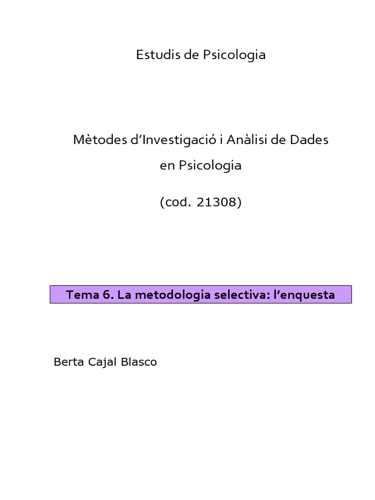 Tema6 2020-21 | PDF