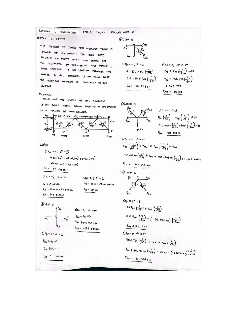 Fce 6 Lecture Notes | PDF