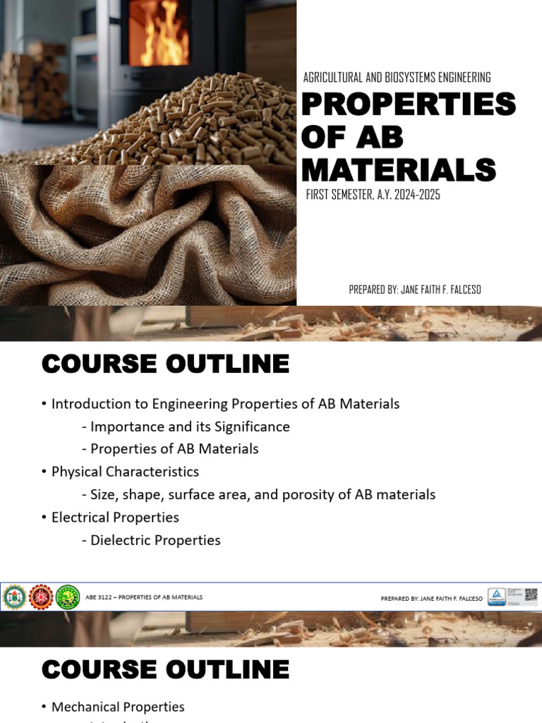 1 - Introduction To AB Materials | PDF | Sustainability | Agriculture