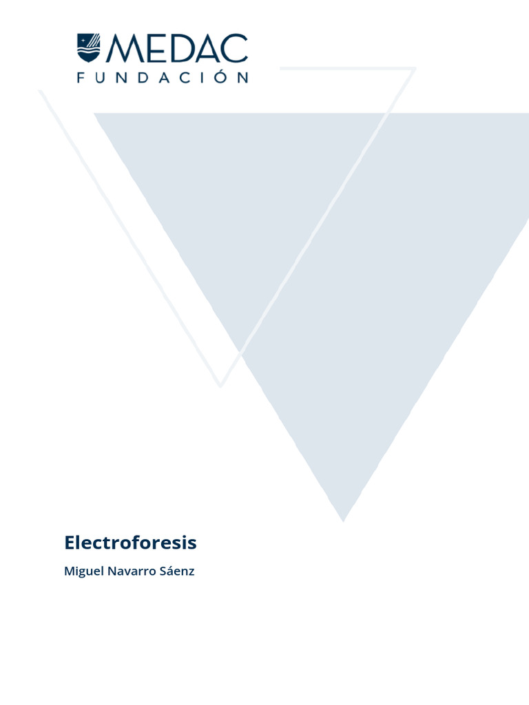 Práctica Electroforesis | PDF | Electroforesis | Adn