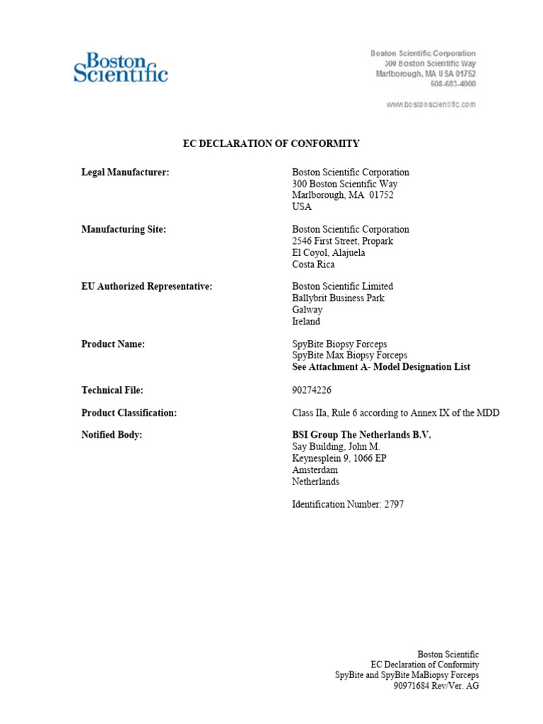 SpyBite and SB Max DoC - AG - Blackline PDF | PDF