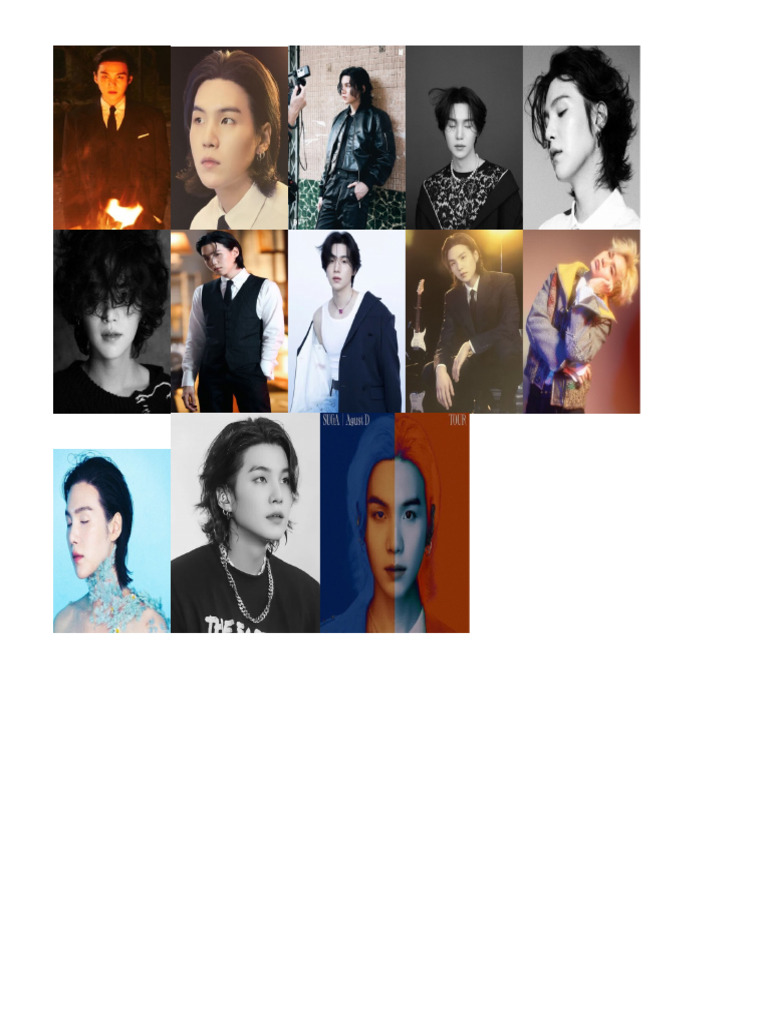 mini album Suga photocards | PDF