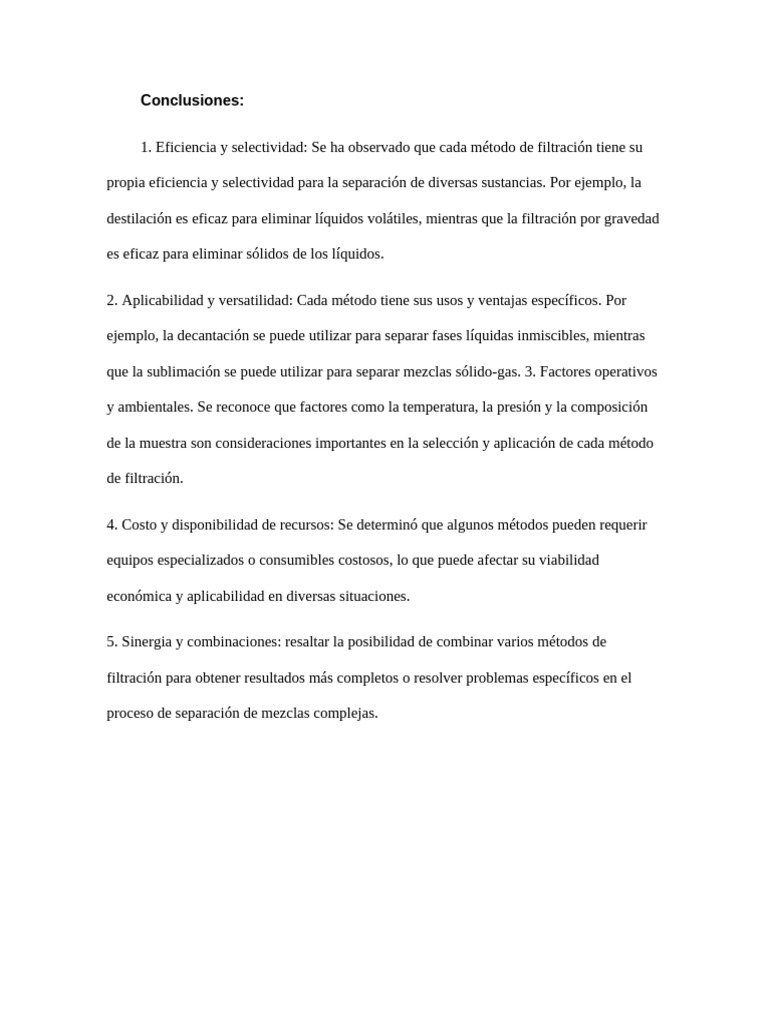 Conclusiones - Practica #2 | PDF