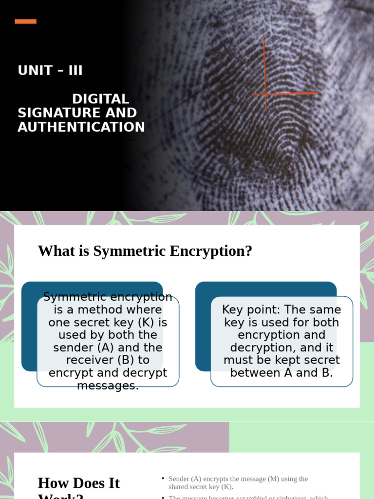 Unit - Iii | PDF | Transmission Control Protocol | Encryption