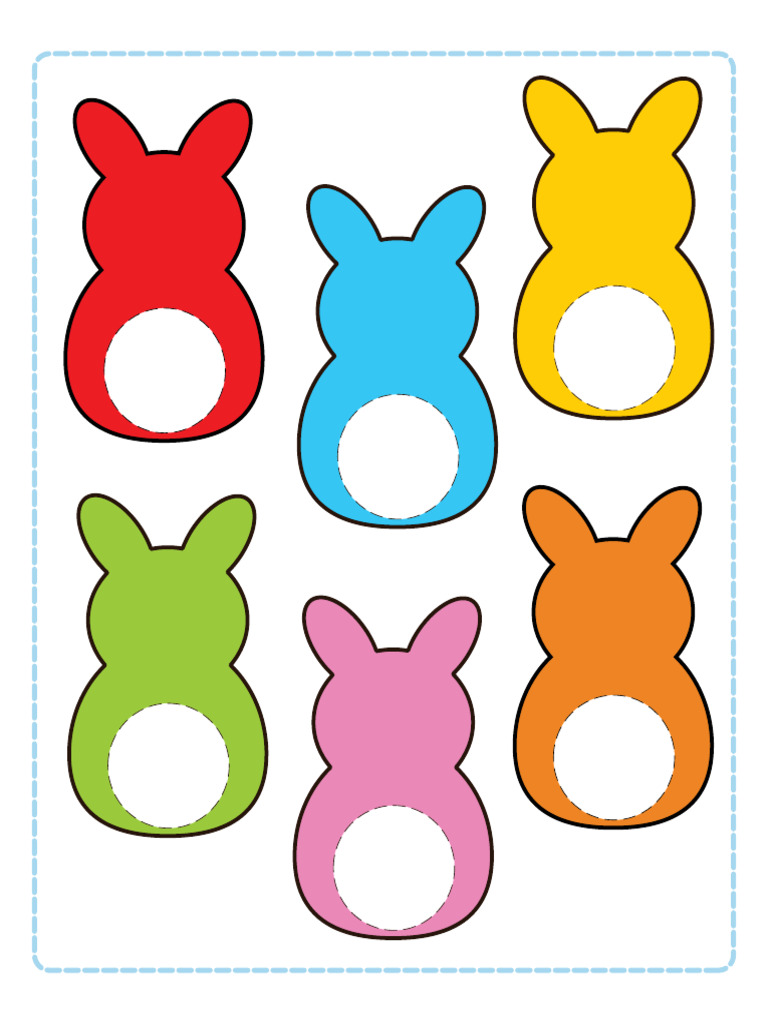 023 Bunny Colour and Shapes | PDF