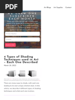 Hatching Techniques in Drawing | PDF