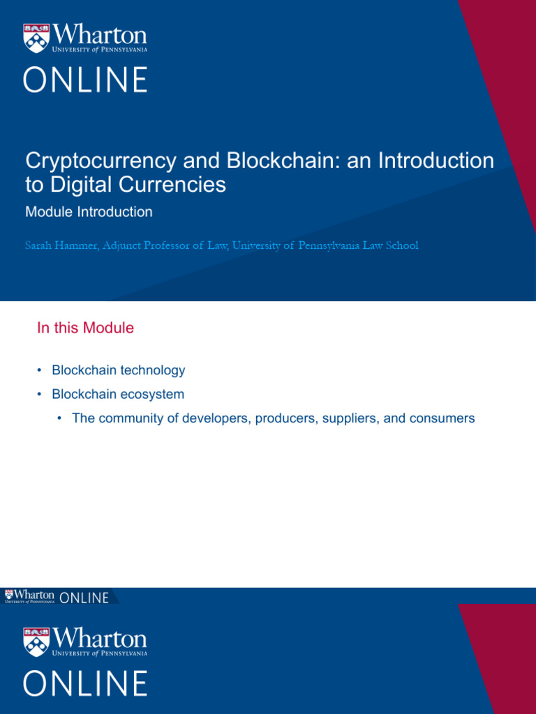 Crypto_Module-4-Lecture-Slides | PDF | Cryptocurrency | Internet Of Things Crypto_Module-4-Lecture-Slides | PDF | Cryptocurrency | Internet Of Things