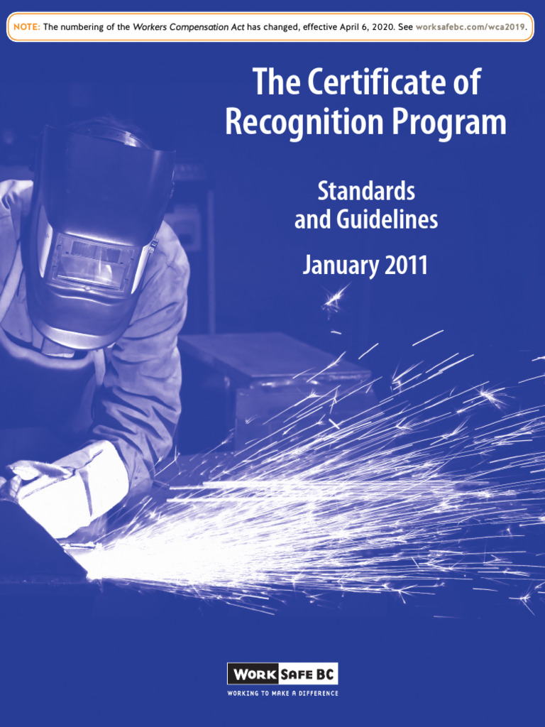 Cor Standards Guidelines PDF en | PDF | Occupational Safety And Health ...
