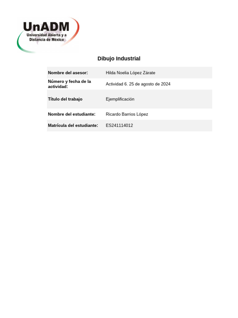 GIDI A6 RicardoBarrios | PDF | Arte