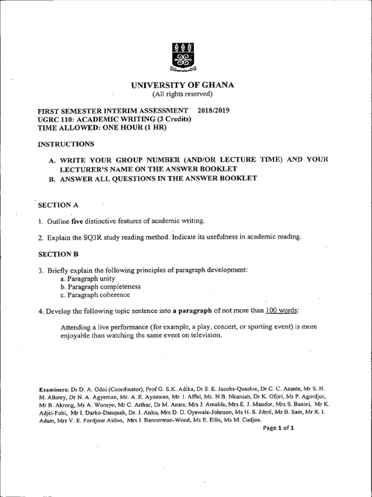 University of Ghana | PDF