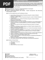 CS Form No. 212 Attachment - Work Experience Sheet | PDF | Business