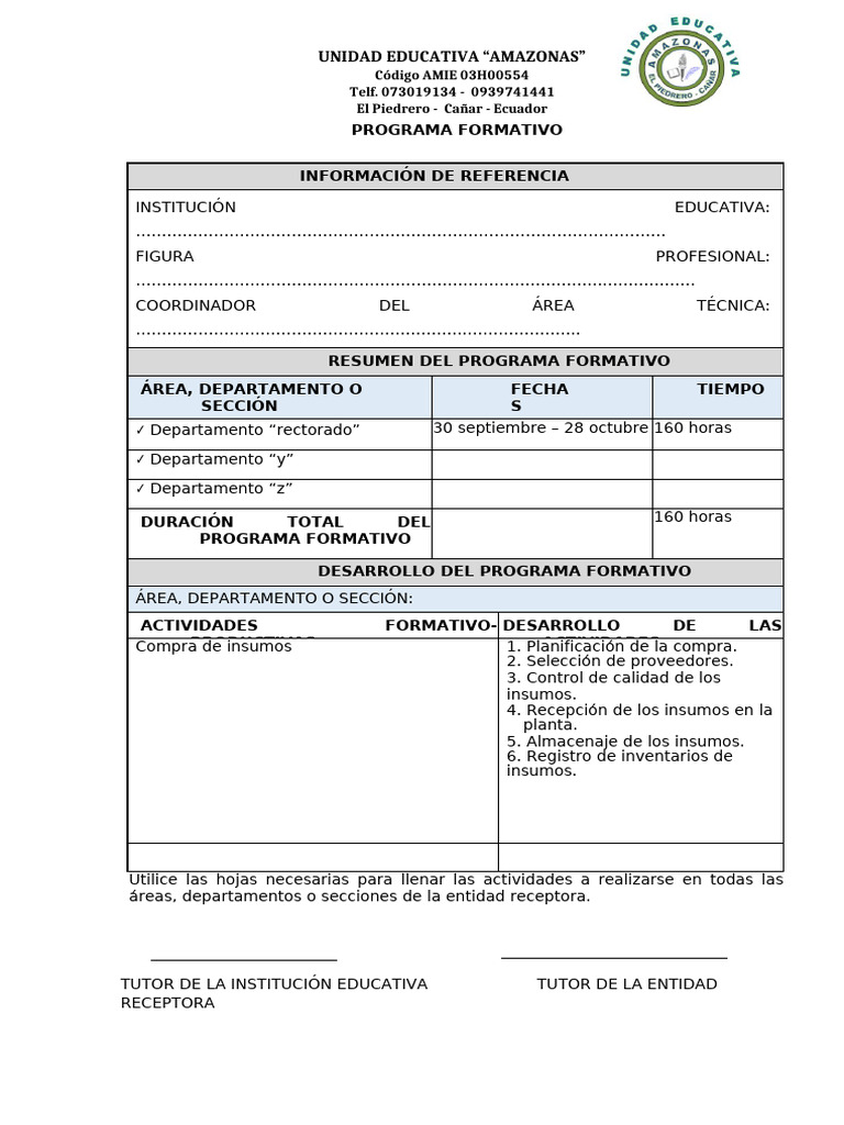 Programa Formativo | PDF | Tecnología