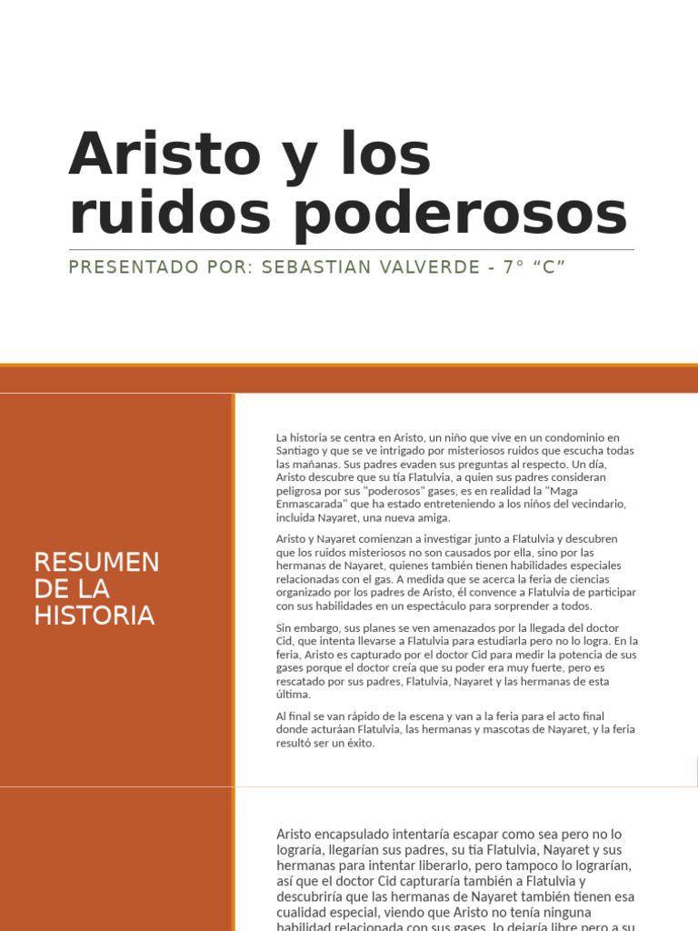 Aristo y Los Ruidos Poderosos | PDF