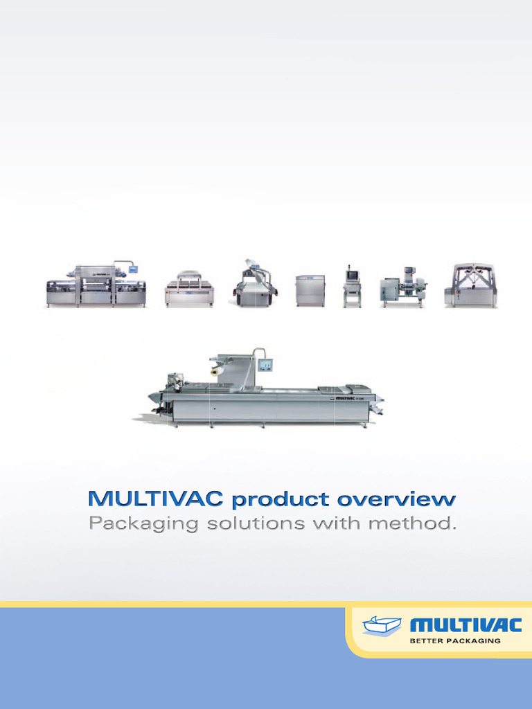 Multivac Product Overview | PDF | Packaging And Labeling | Printer (Computing)