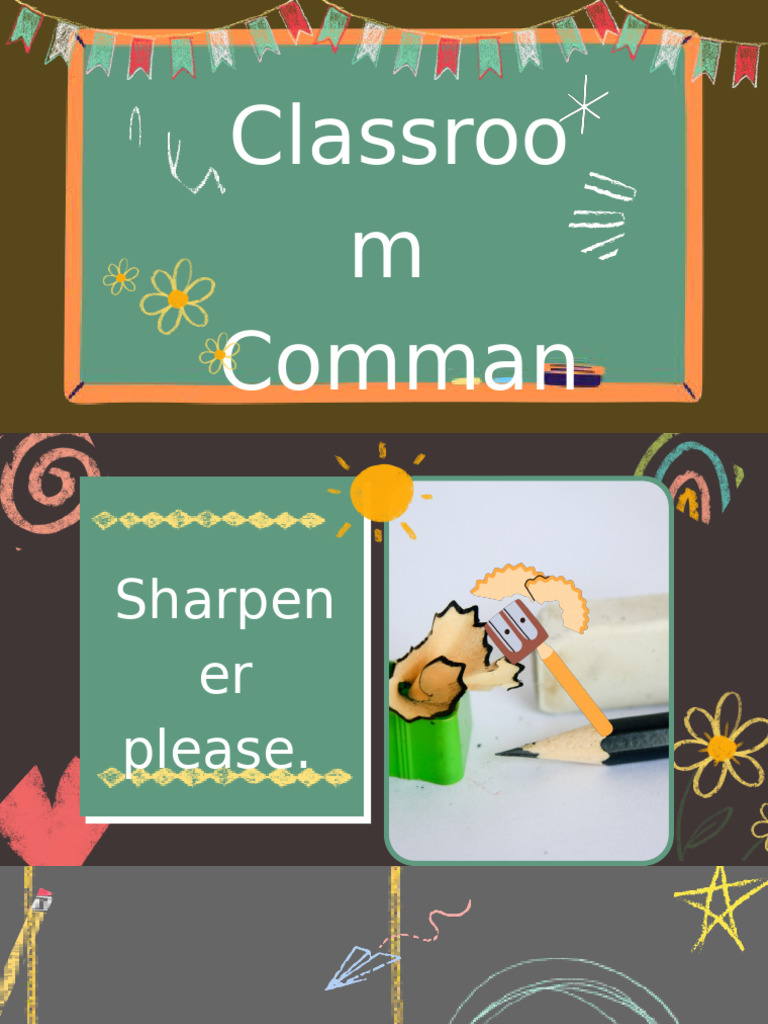 Classroom Commands for Kids | PDF