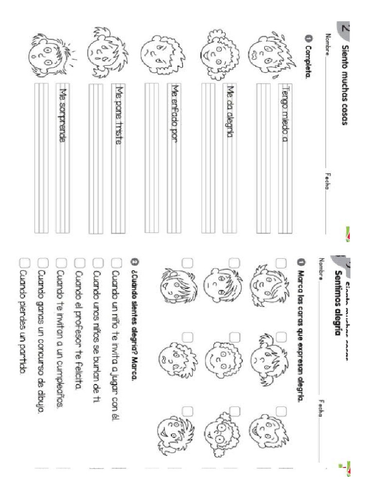 Emociones Okok | PDF