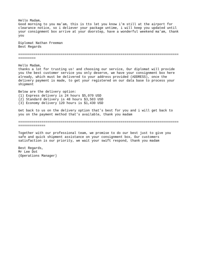 Consignment Tools 2 | PDF