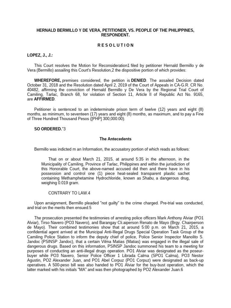 PP vs. de Vera | PDF | Arrest | Probable Cause