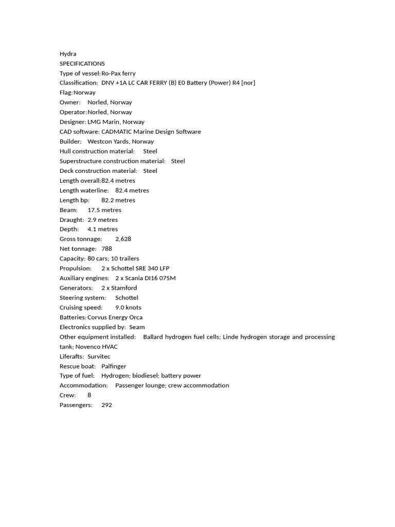 My Hydra Information | PDF | Technology & Engineering