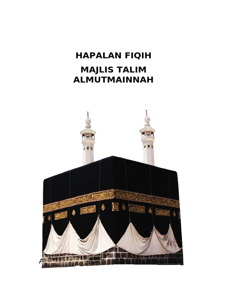 Hapalan Fiqih | PDF