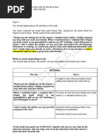 Vstep Writing Task 1: Unit 1 - Introduction & Informal Letter | PDF ...