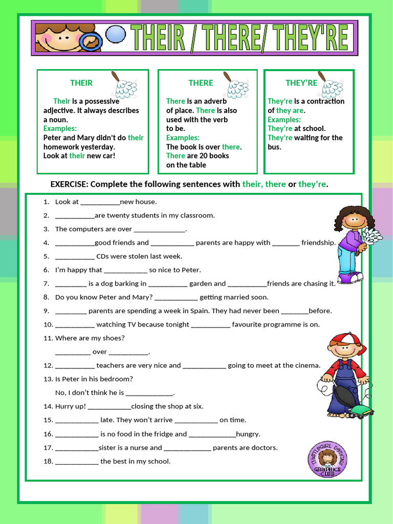 Their There Theyre 12844 | PDF | Language Mechanics | Languages