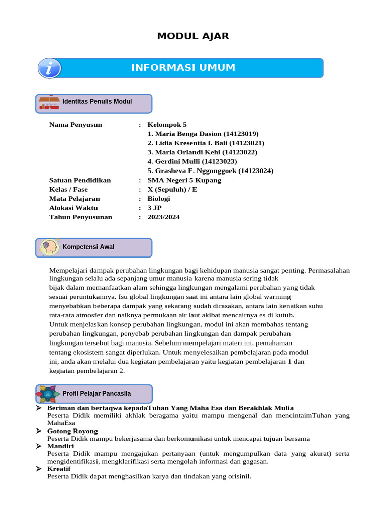 Modul Problem Solving Fiks | PDF