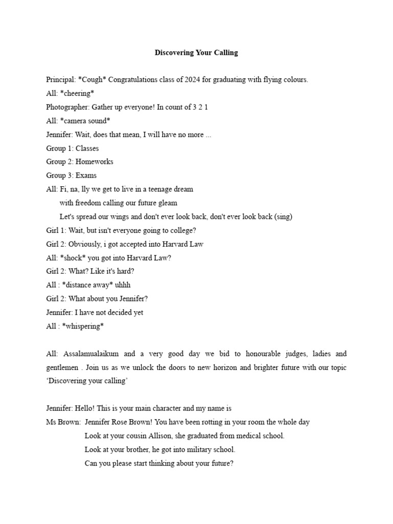 Discovering Your Calling | PDF | Self-Improvement | Lifestyle