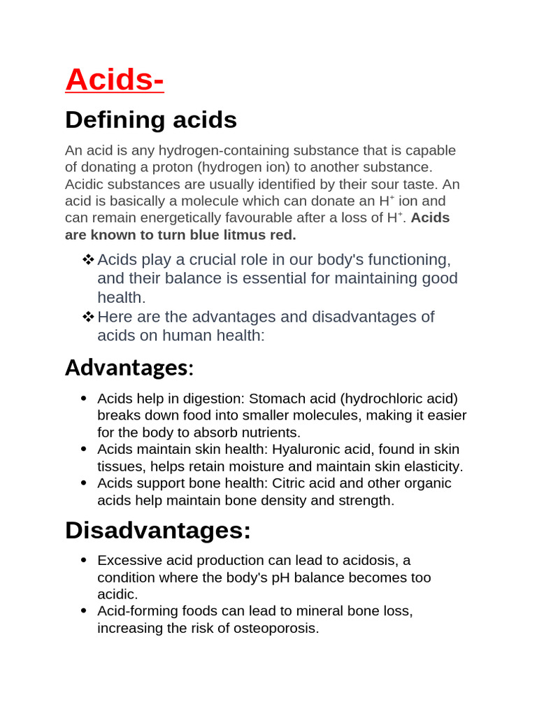 Chemistry Project 77 | PDF | Acid | Digestion
