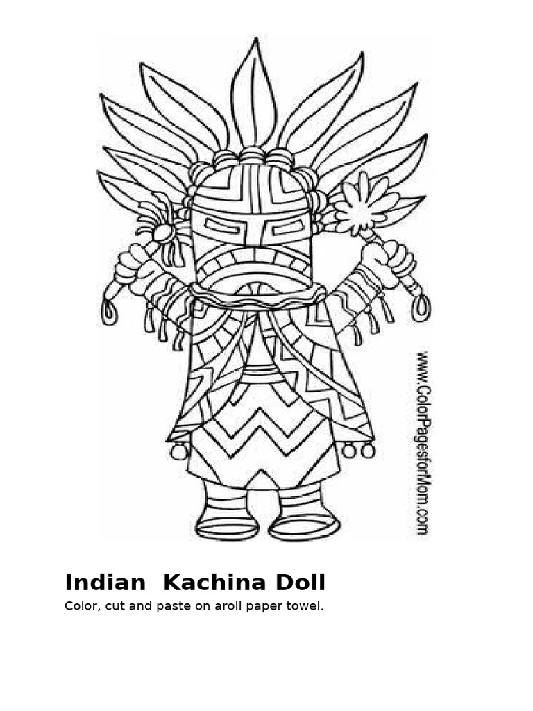 Indian Roll Paper Towel Kachina Doll | PDF