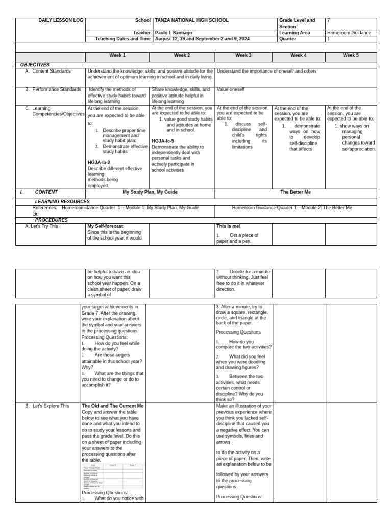 HG - Module 1&2 | PDF | Disciplines | Learning