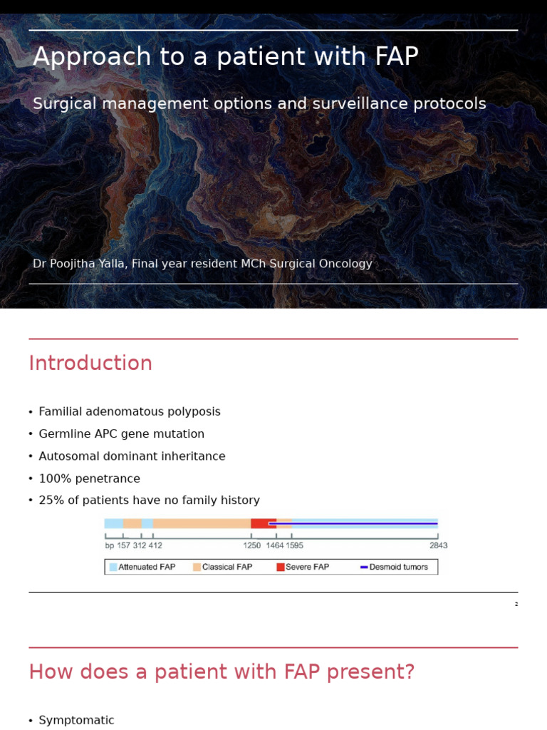 Approach To FAP Patient | PDF | Colorectal Cancer | Gastroenterology