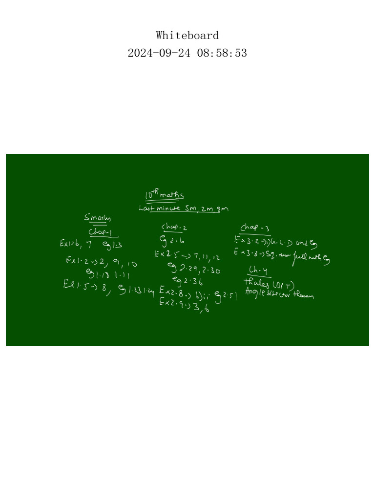 10th Maths Important | PDF