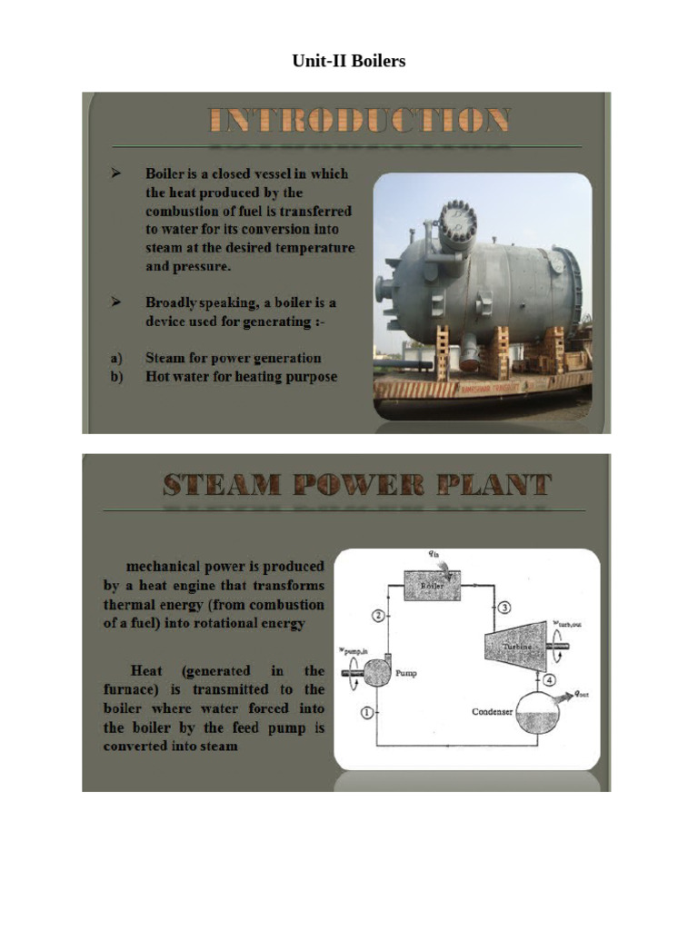 Boilers | PDF