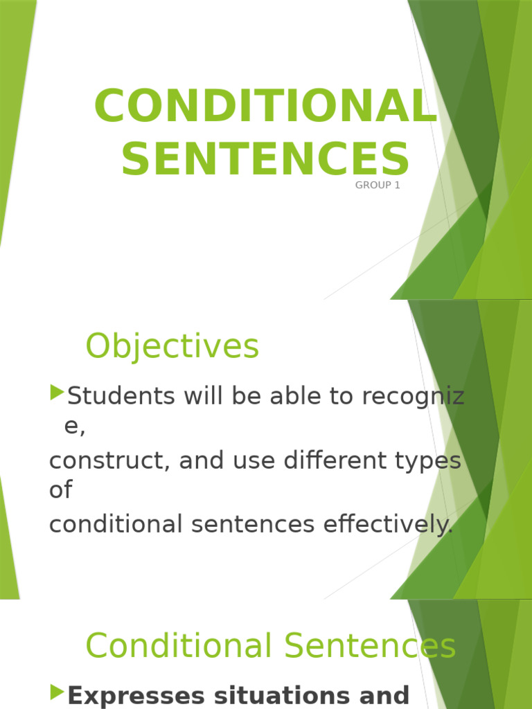Conditional Sentences | PDF | Philosophy