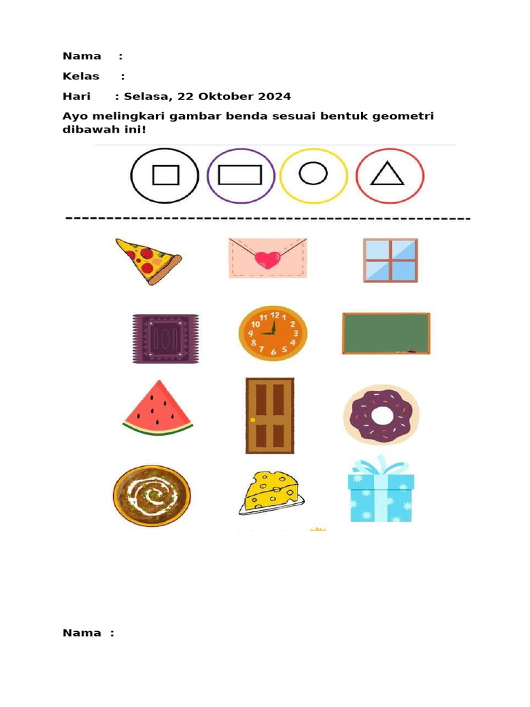 Worksheet RA B | PDF