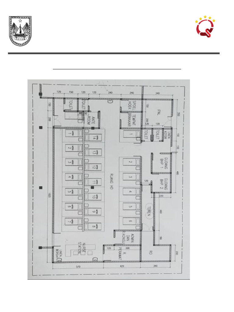 Denah Ruangan RSUD Embung Fatimah | PDF